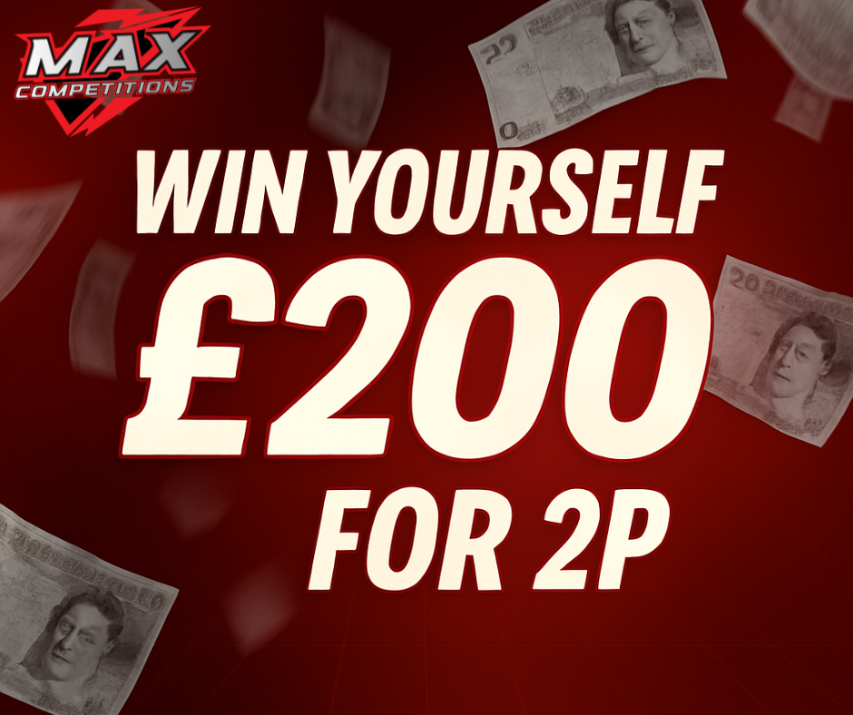 Win £200 for 2p – Max Competitions