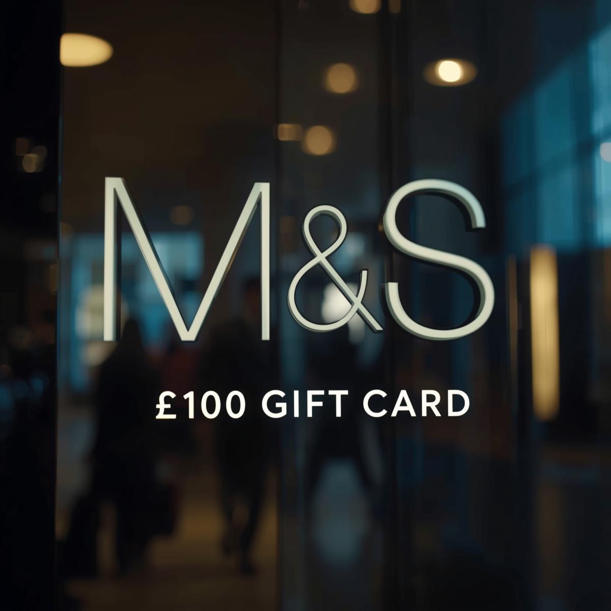 Win a £100 M&S Gift Card – Max Competitions